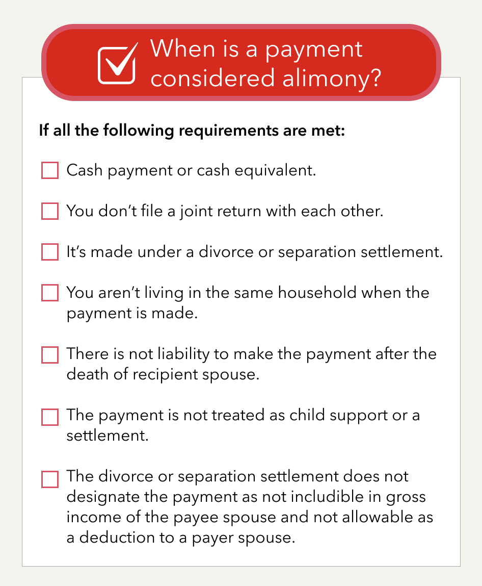 Is Alimony Taxable? The Basics of Alimony Income | Intuit TurboTax Blog